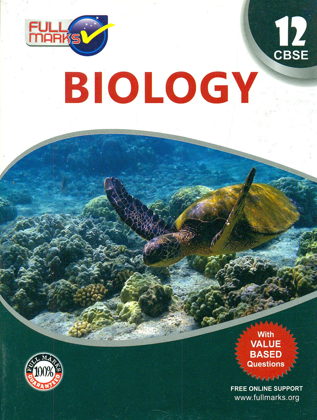 Full Marks Biology Class 12 CBSE Second Hand Books Snatch Books