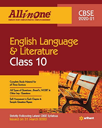 CBSE All In One English Language Literature Class 10 Second Hand CBSE All In One English Language Literature Class 10 Second Hand