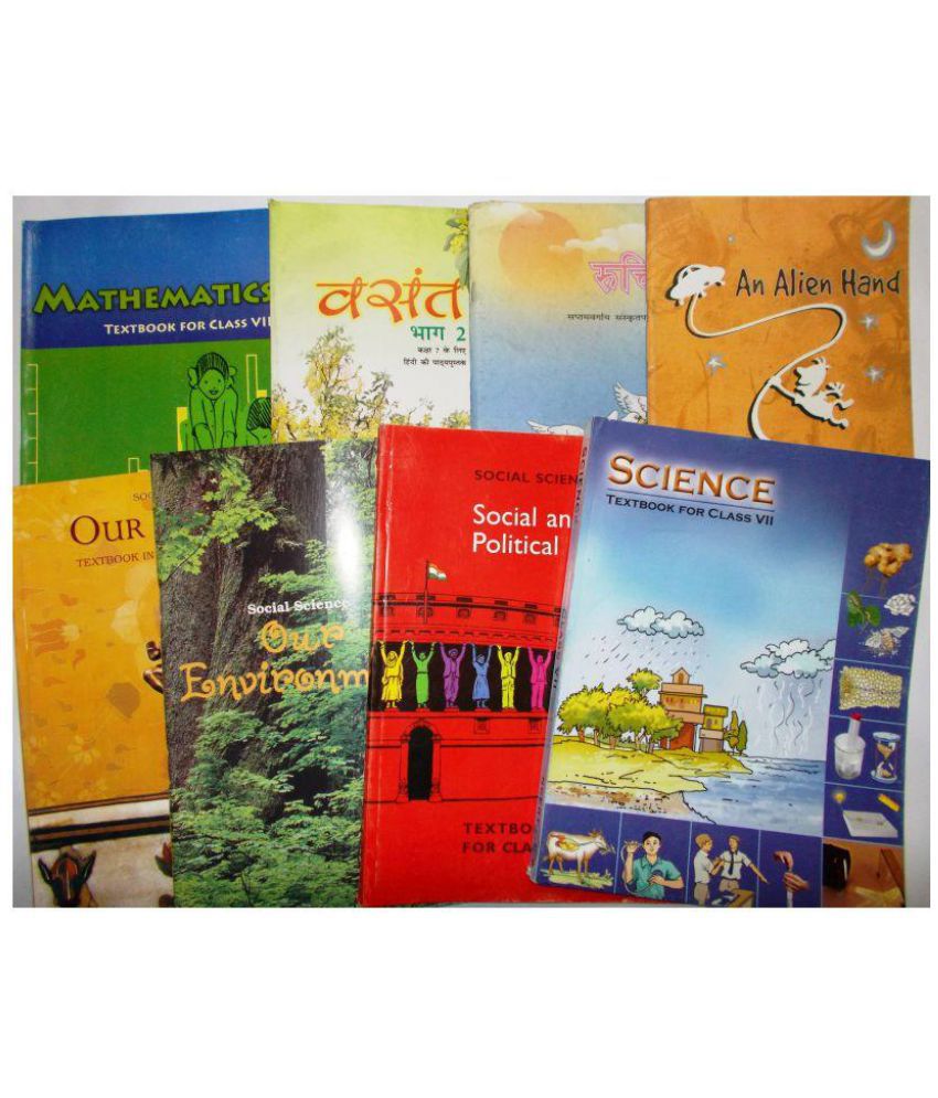 Class 7th NCERT Bookset 8 Books Second Hand Books Snatch Books